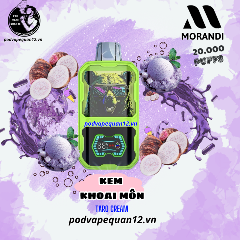 MORANDI 20000 PUFFS – POD VAPE QUẬN 12